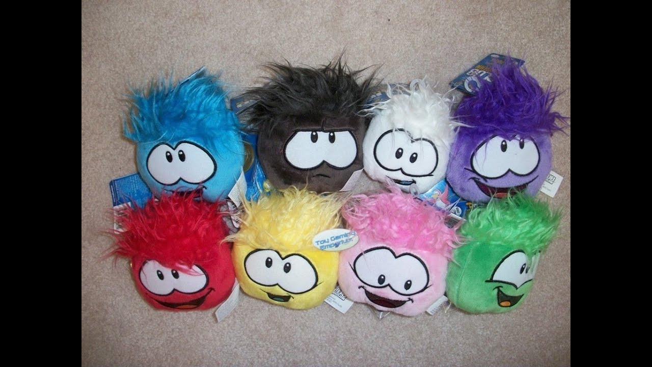 Club Penguin Puffle Plush