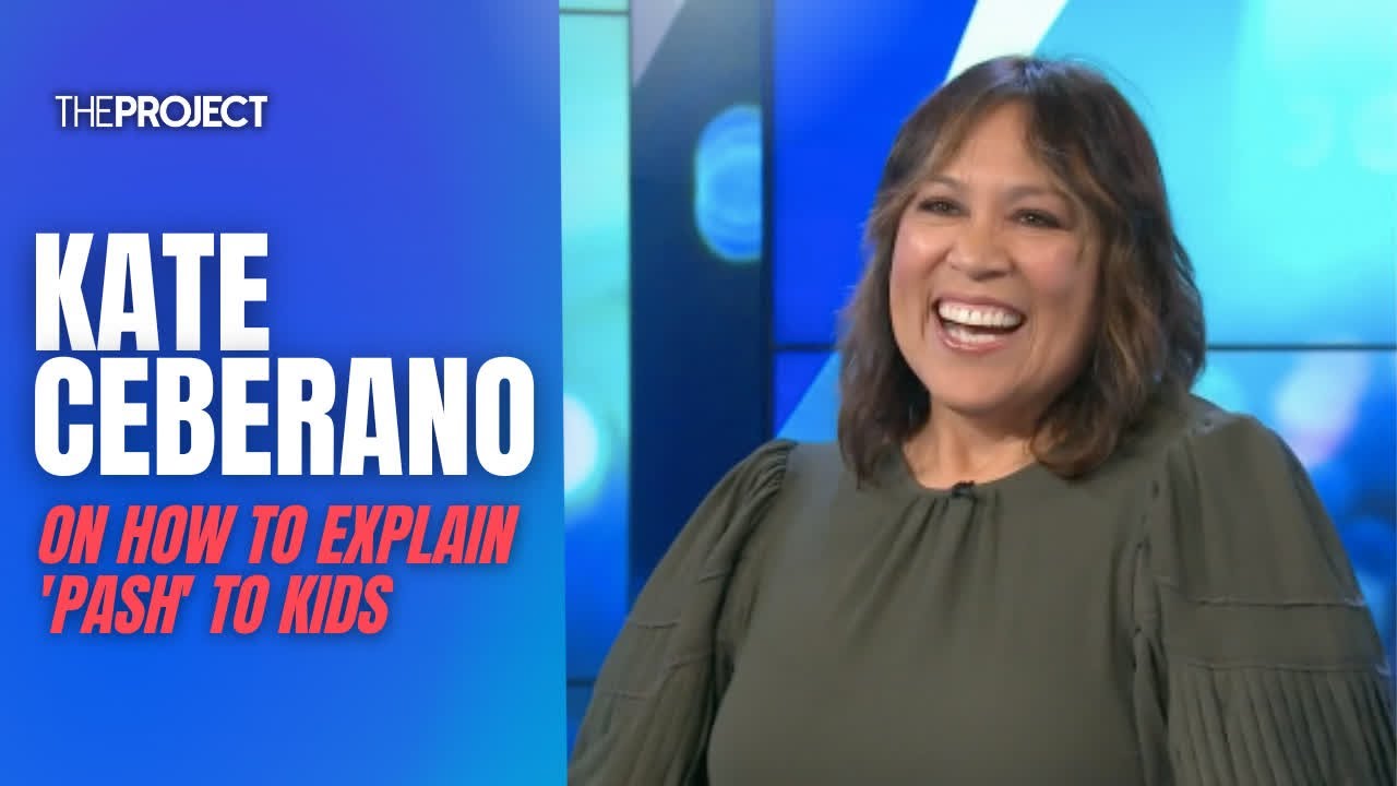 Kate Ceberano On How To Explain 'Pash' To Kids - YouTube