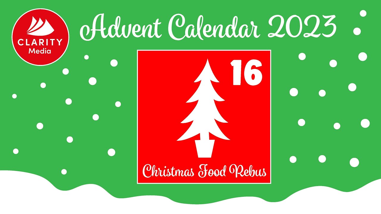 Christmas Food Rebus: Puzzle Advent Calendar Day Sixteen - YouTube