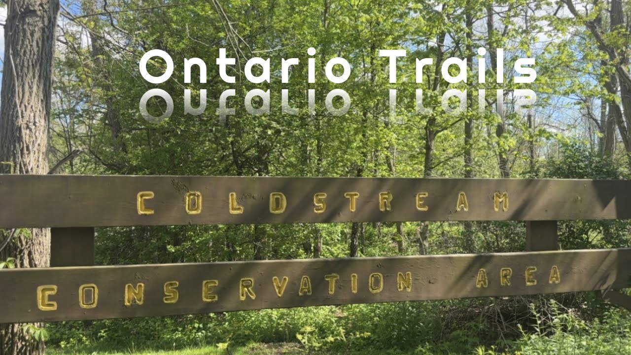Ontario Trails | Coldstream Conservation Area (Vlog #3) Hiking POV ...