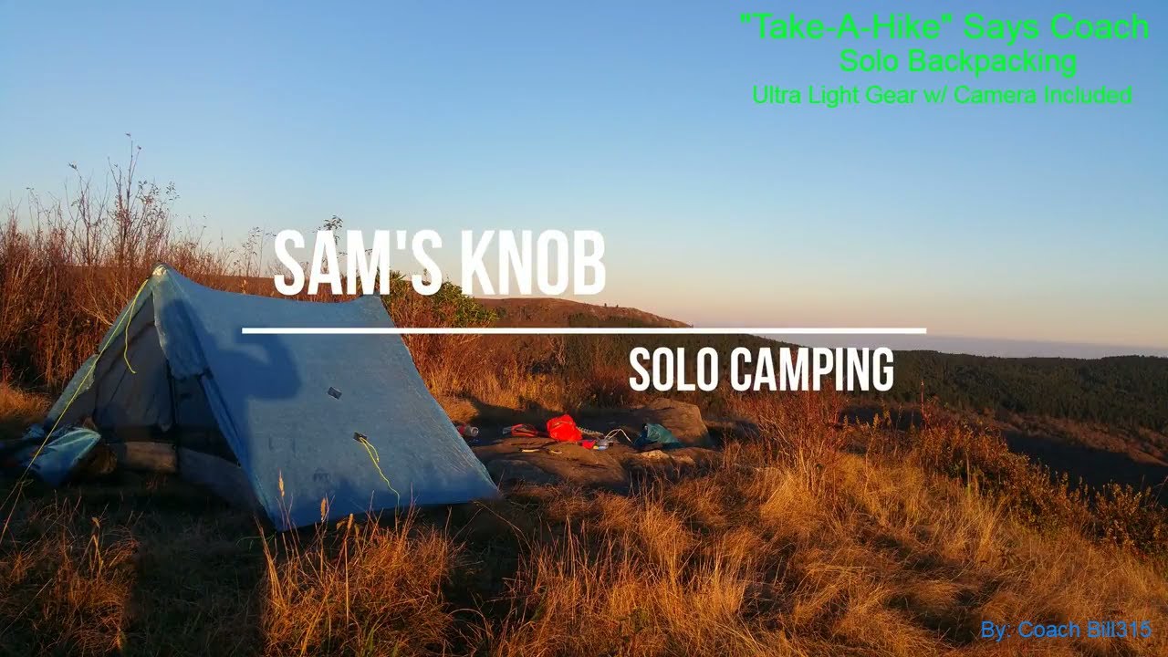 Backpacking @ Sam's Knob Loop / The Art Loeb Trail NC - YouTube