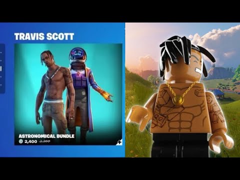 TRAVIS SCOTT REGRESARÁ GRACIAS A SU ESTILO LEGO EN FORTNITE?? Travis ...