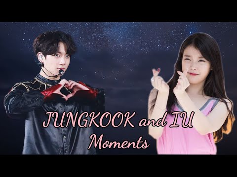 Jungkook and IU Moments