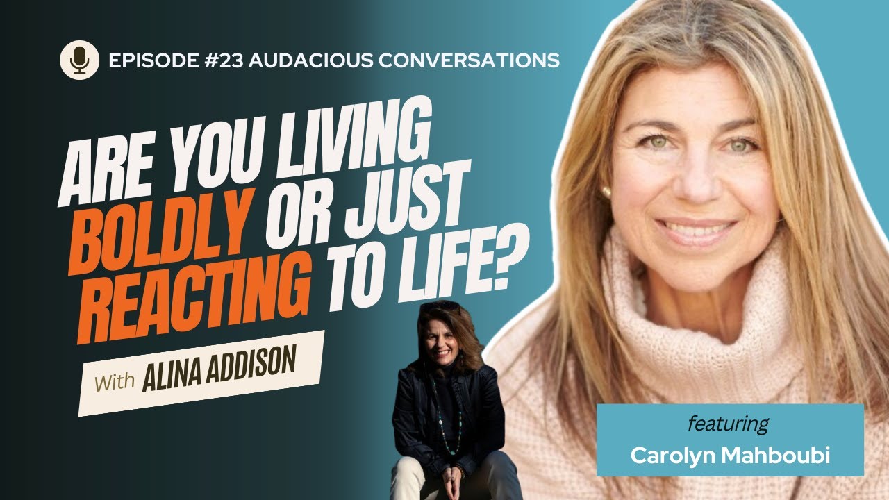 #23 – Being Audacious is complicated with Carolyn Mahboubi - YouTube
