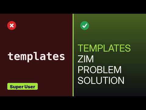 How exactly do I use custom templates in Zim wiki?