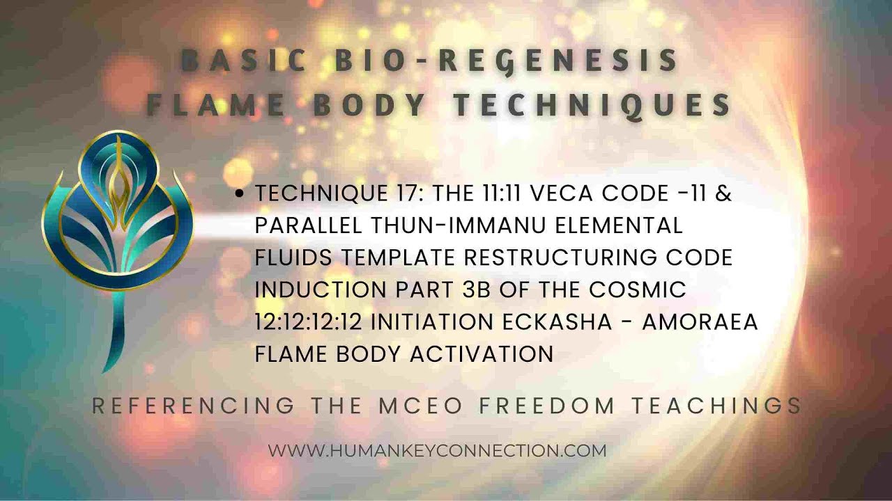 Technique 17: The 11:11 Veca Code Thun-Immanu Code Induction - YouTube