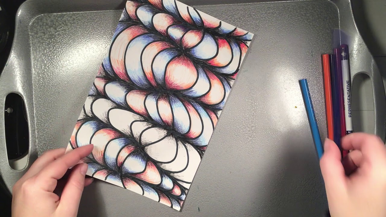 Op Art Project - YouTube