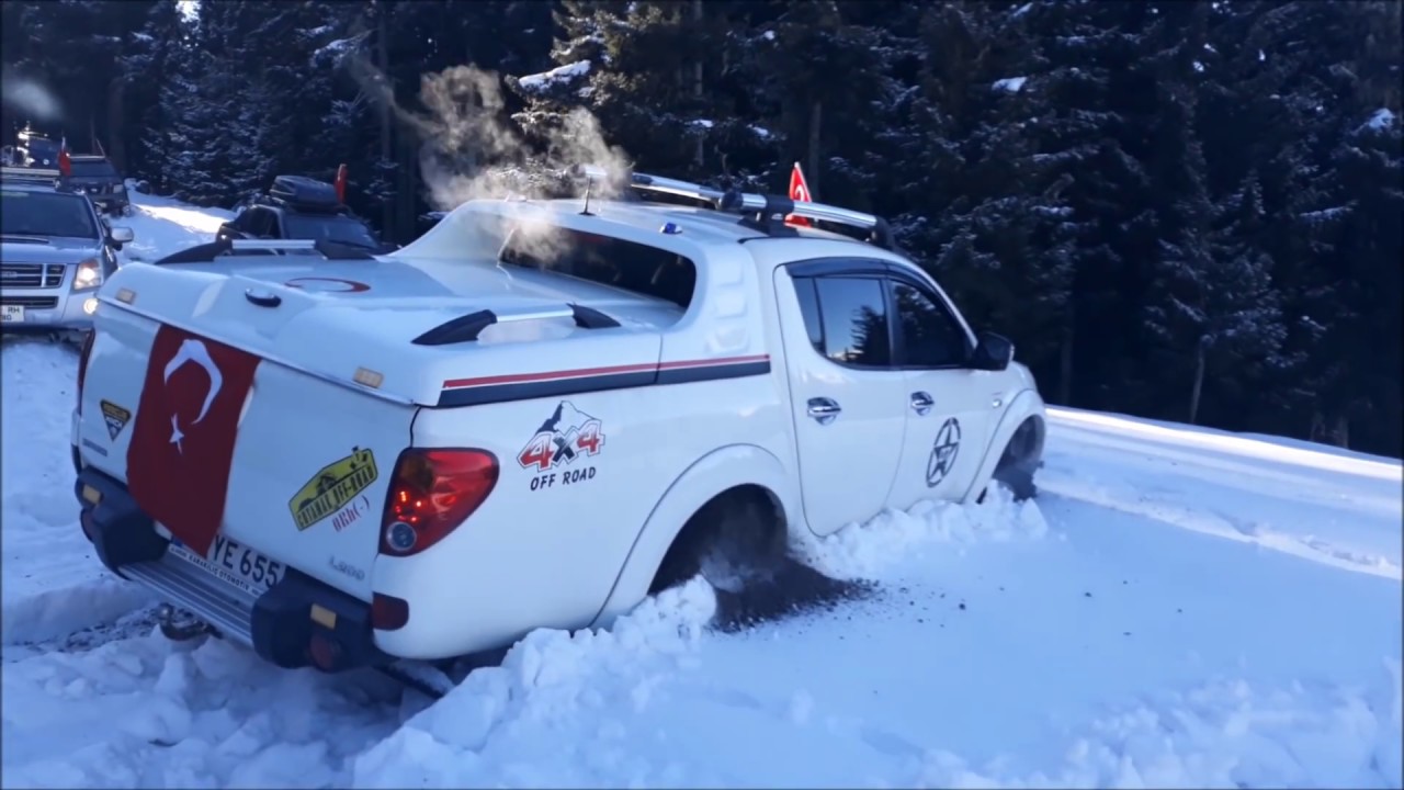Ssangyong Actyon & Mitsubishi L200 & Dacia Duster OFF ROAD@Turkey - YouTube