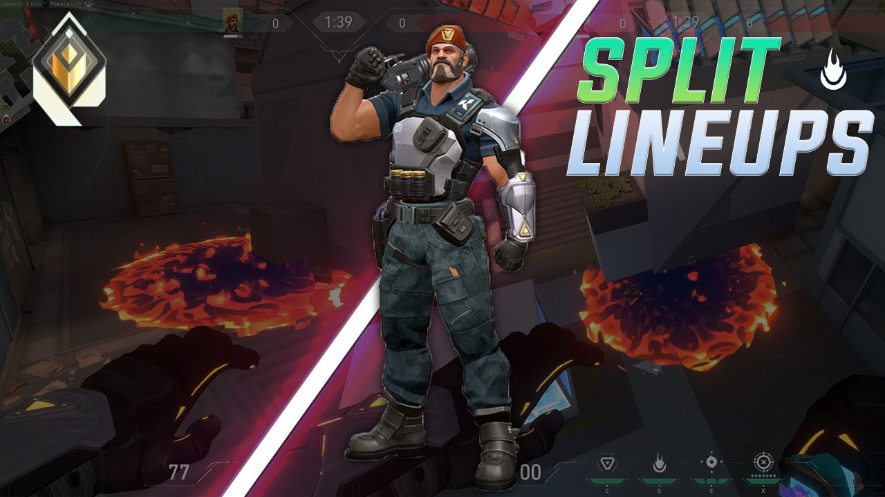 BRIMSTONE SPLIT LİNEUPS | VALORANT LINEUPS - YouTube