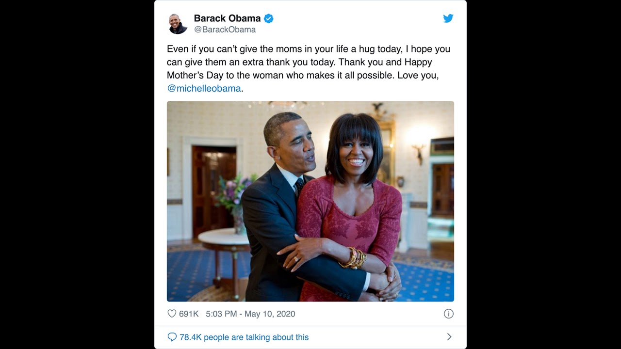 Tweets from Barack Obama - May 2020 - YouTube