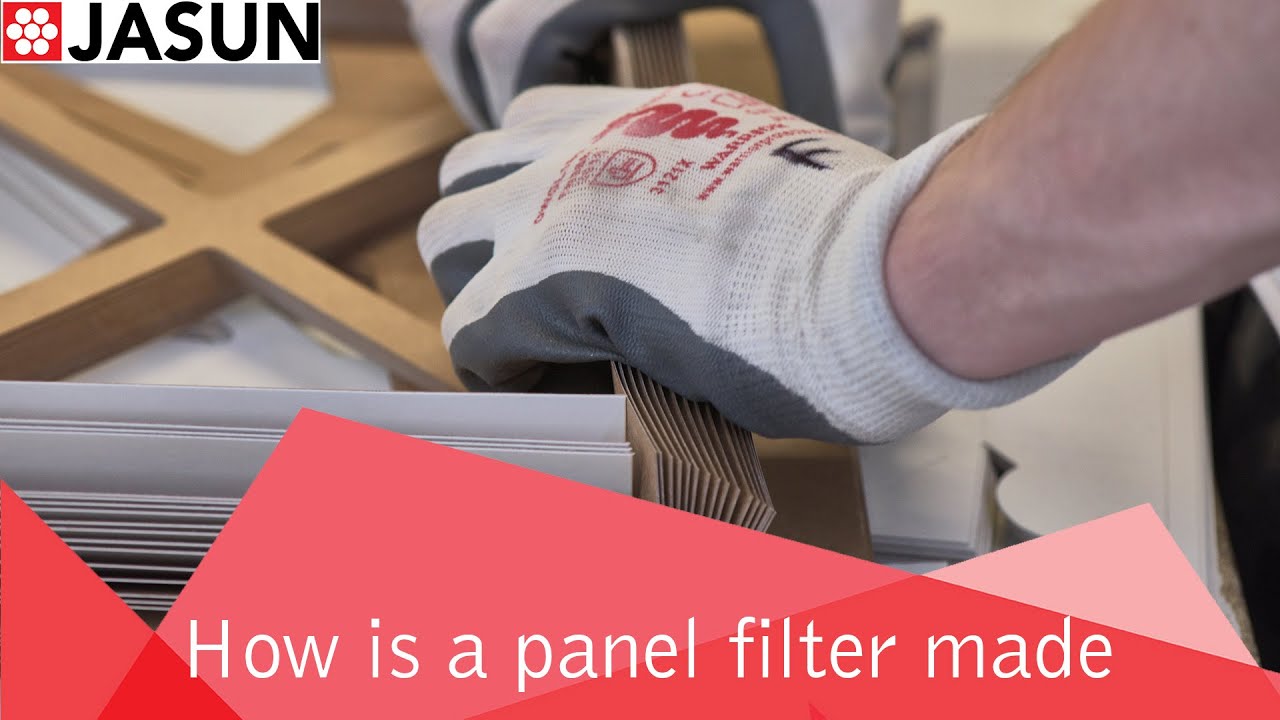 Jasun - How is a panel filter made (part 2 of 2) - YouTube