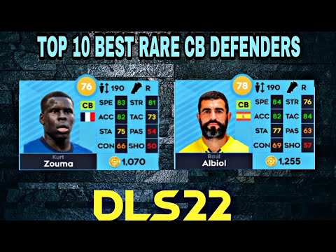 DLS 22|Top 10 Best Rare CB Defenders 😱🔥 - YouTube