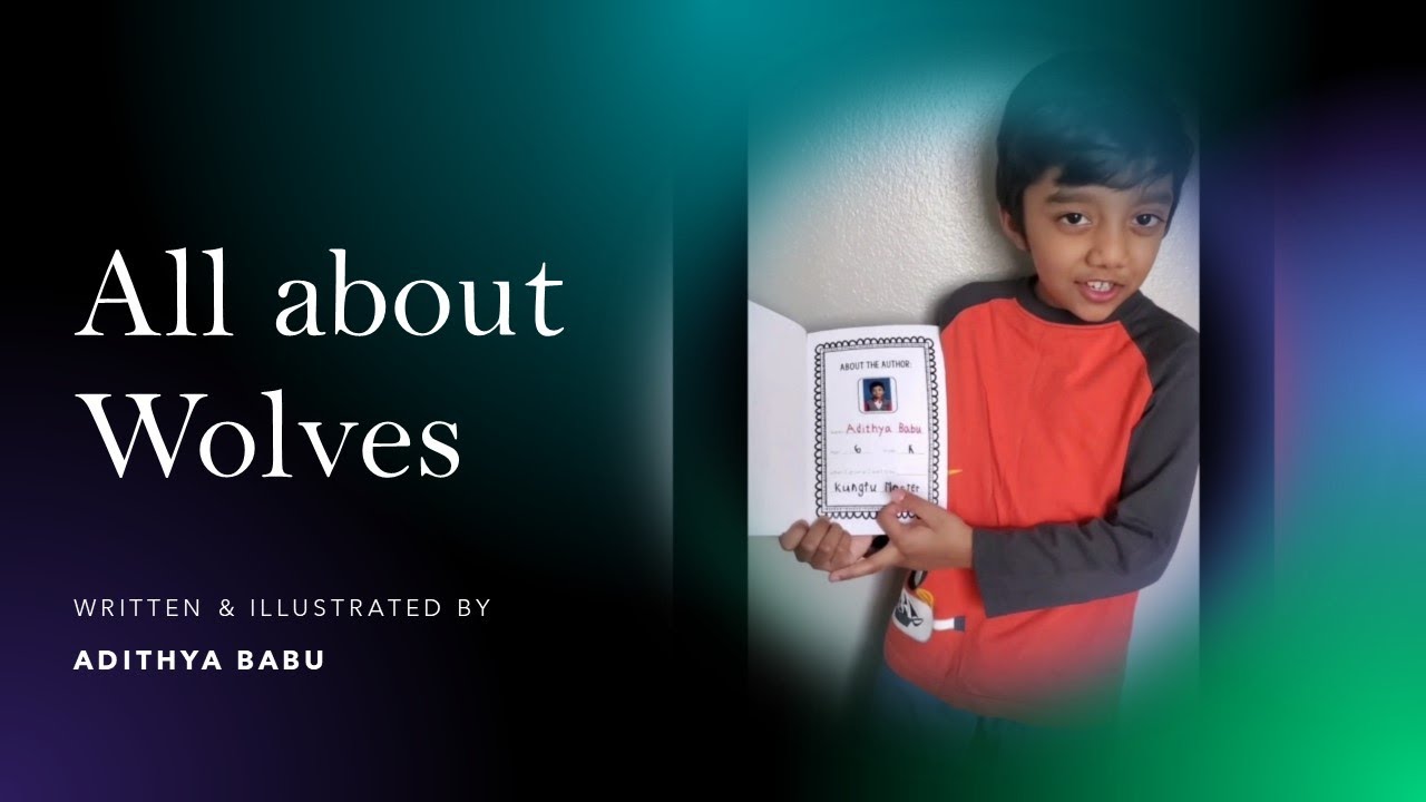 All About Wolves - Written & illustrated by Adithya Babu - YouTube
