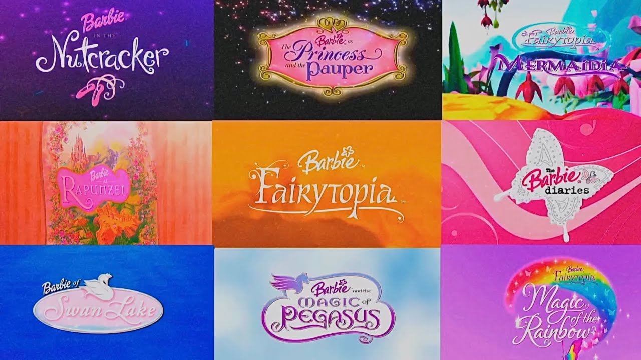 Barbie Intros pt.1 2001/2009 - YouTube