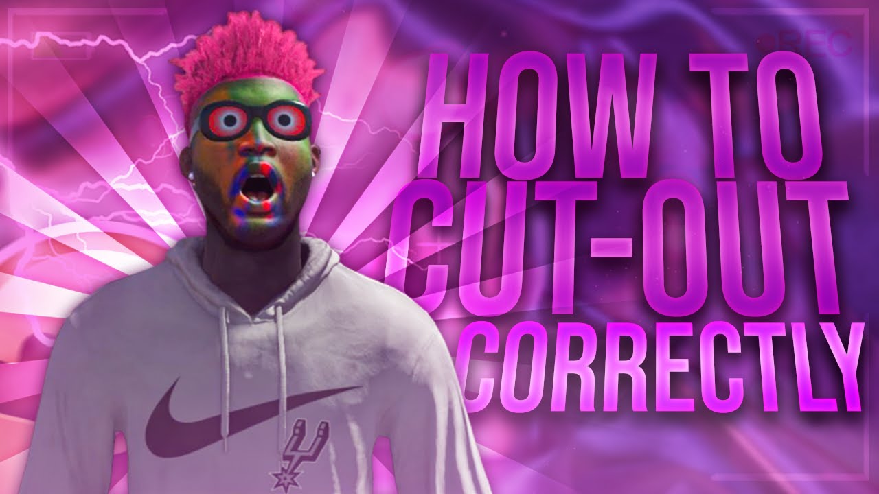 HOW TO PROPERLY CUT OUT A 2K CHARACTER! 2K21 PHOTOSHOP TUTORIAL #4! HOW ...