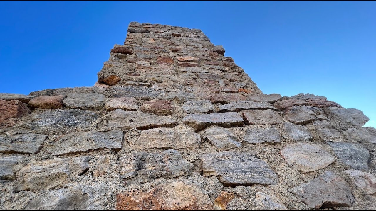 Stone House Ruins and Old Rock Chimney near Lockwood, Nevada - YouTube