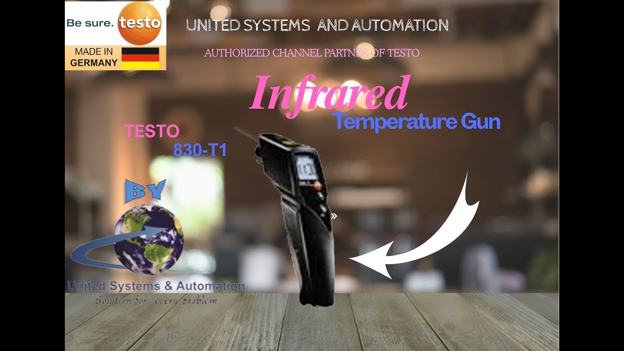 Testo 830-T1 Infrared Thermometer || Testing & Measuring Equipment ...