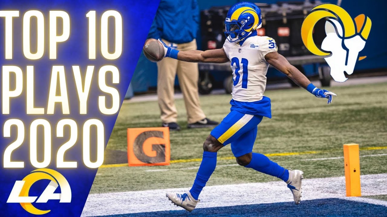 Top 10 LA Rams Plays | 2020-21 Full Season - YouTube