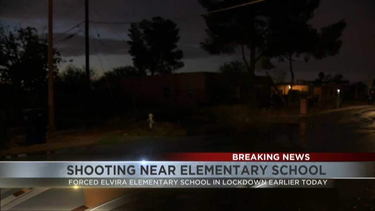 Authorities investigating shooting near elementary school - YouTube