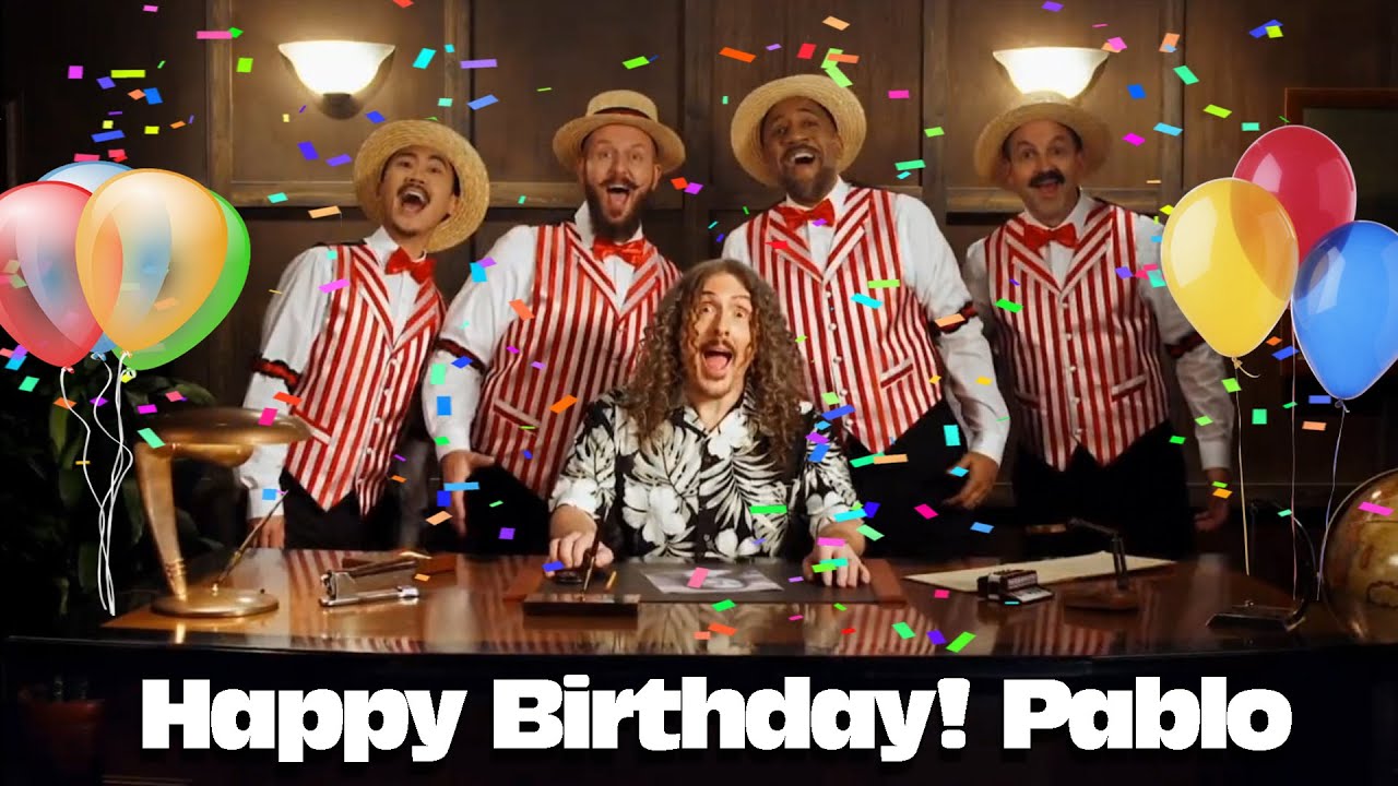 Happy Birthday! Pablo - YouTube