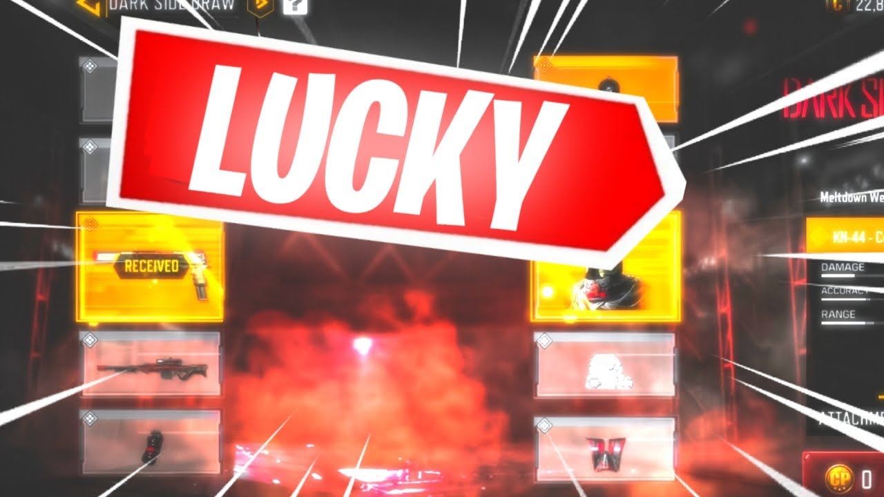 New dark side lucky draw insane luck ,Legendary nikto cod mobile,50gs ...