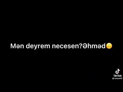 ONUN ADI ƏHMƏDDİR