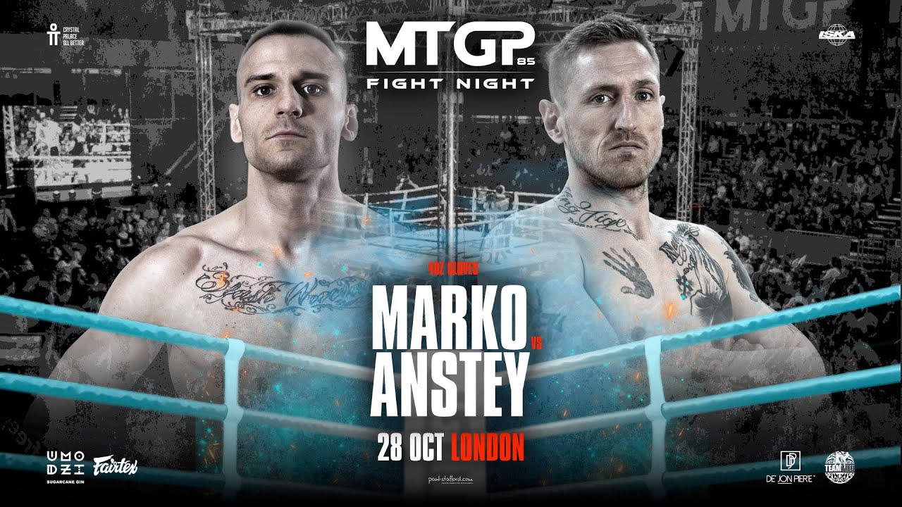 Grzegorz Marko vs Darren Anstey //MTGP FIGHT NIGHT 85//Crystal Palace ...