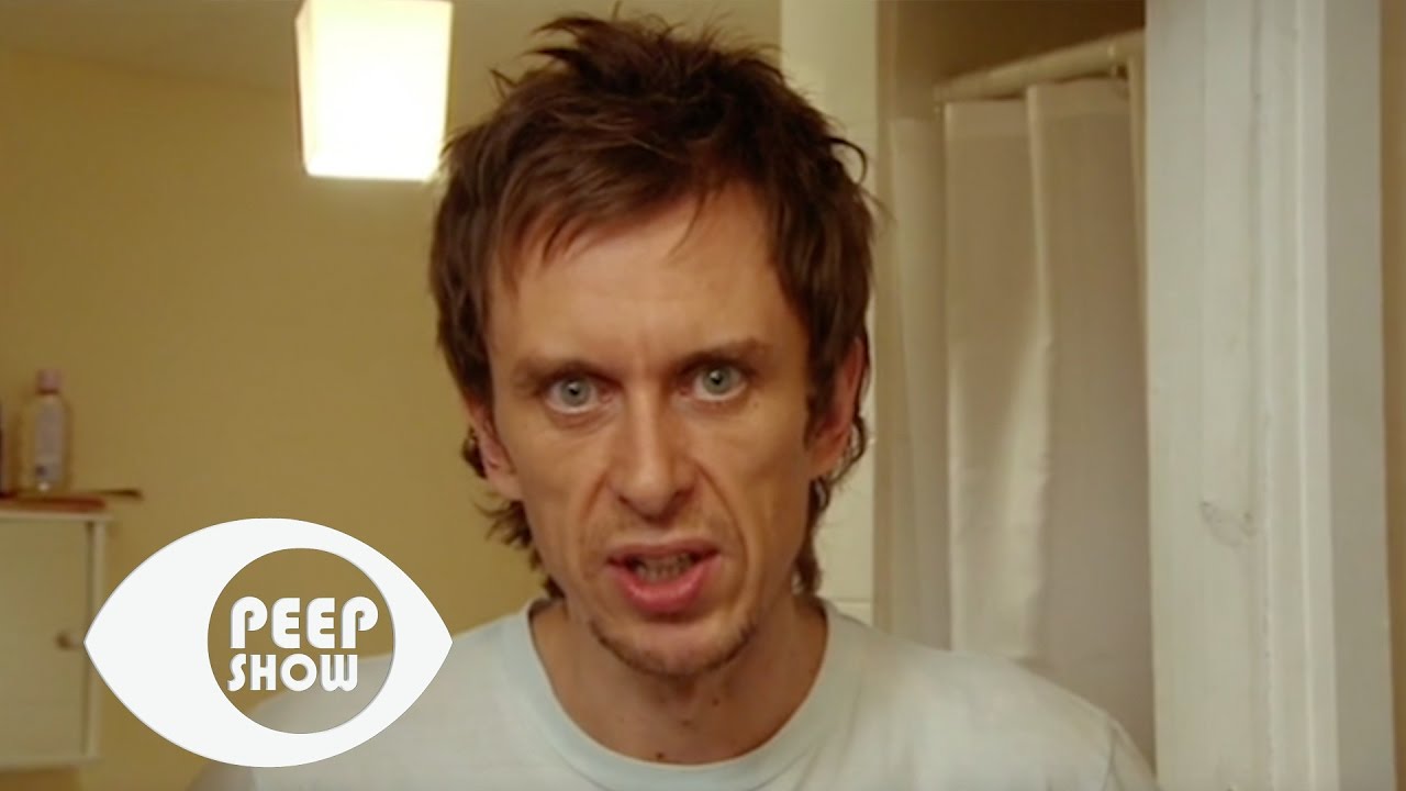 Super Hans Kicks The Door Down- Peep Show - YouTube