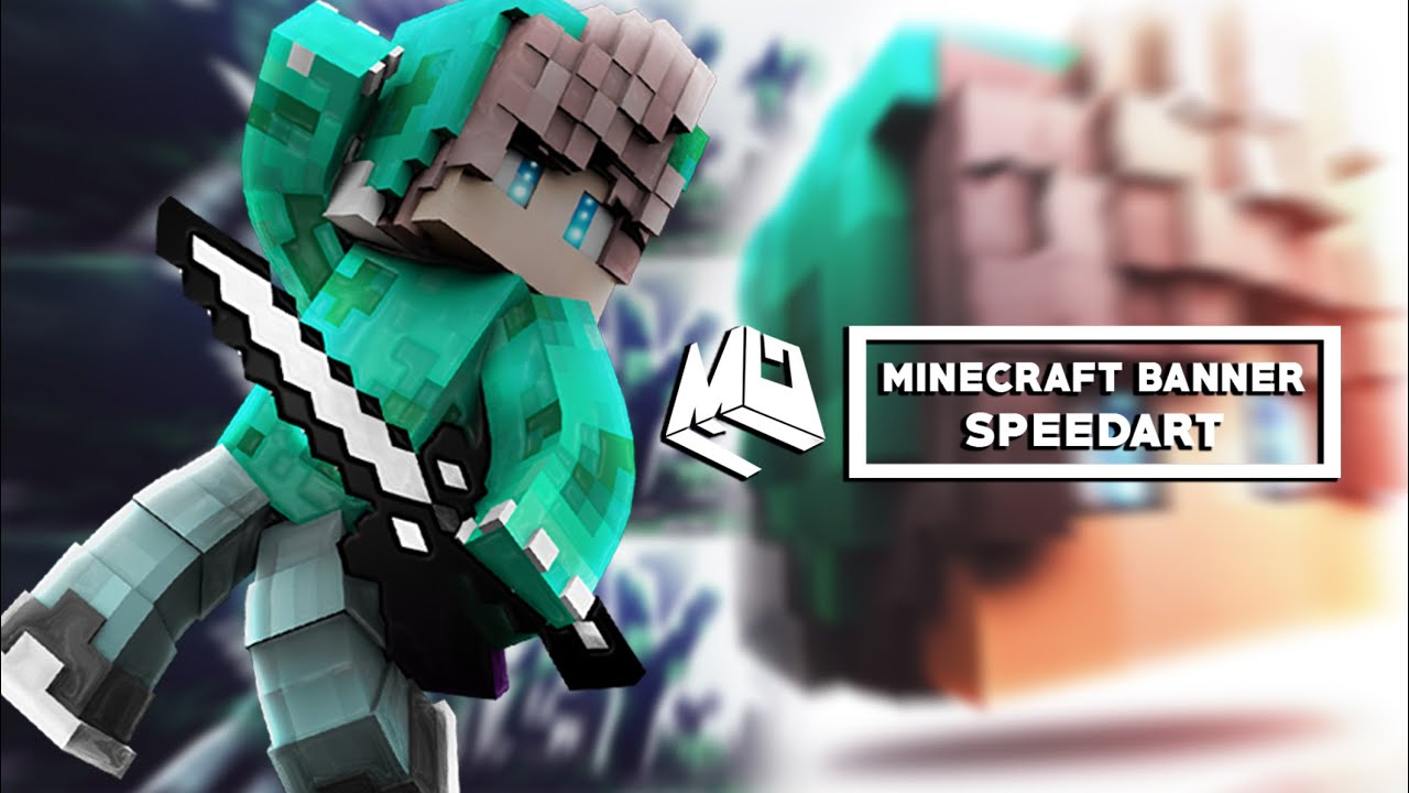 Minecraft Banner and Head PP Speedart - ReyserLB [42] - YouTube