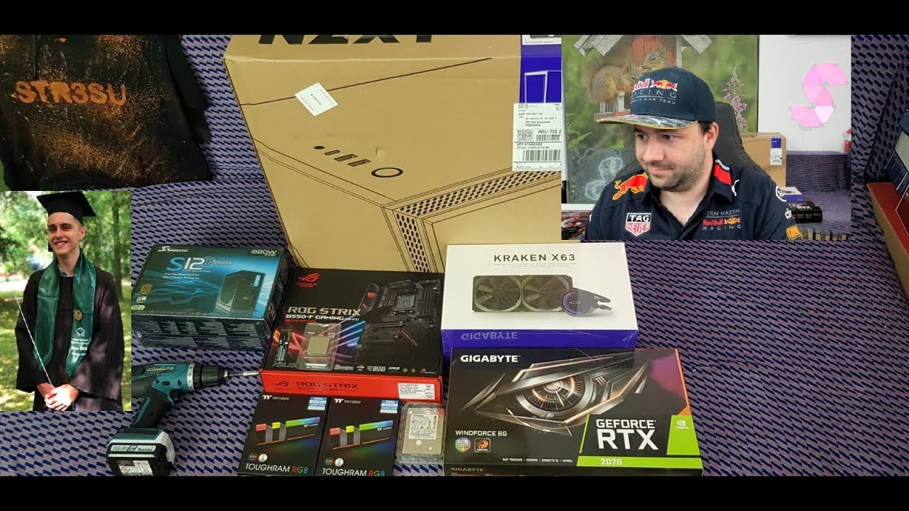 UBER PC pt SiNNer22 AMD RYZEN 9 3950X, 32Gb 3600MHz, RTX 2070, NZXT ...