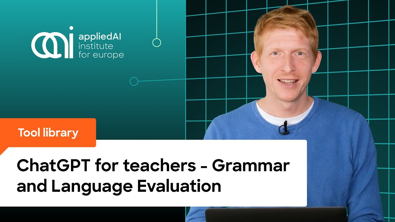 GenAI video tool library - ChatGPT for teachers - Grammar and Language ...
