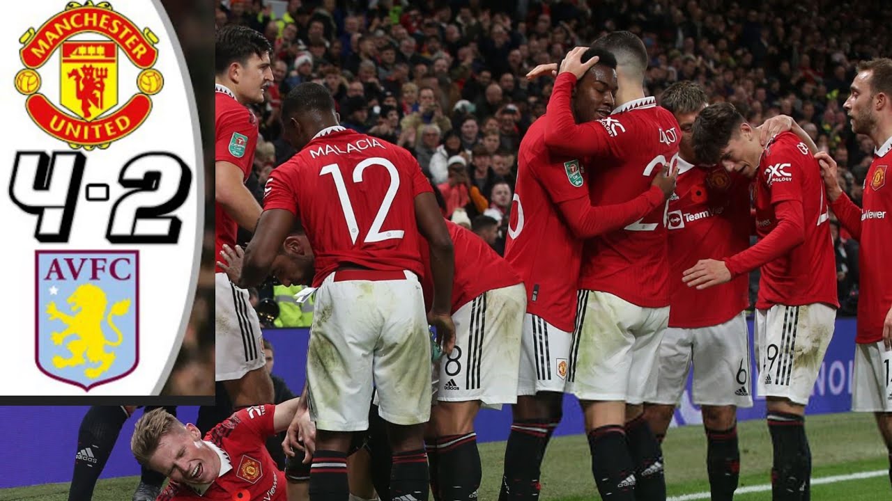 UNFORGETTABLE second half 🔥 | Manchester United 4-2 Aston Villa ...