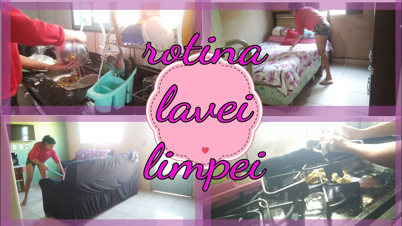 ROTINA DIÁRIA /CUIDANDO DA CASA - YouTube