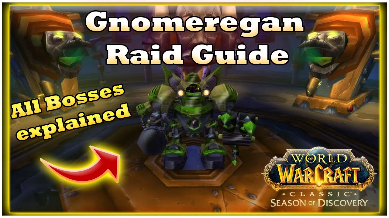 Gnomeregan Raid Guide all Bosses explained [WoW SoD] - YouTube