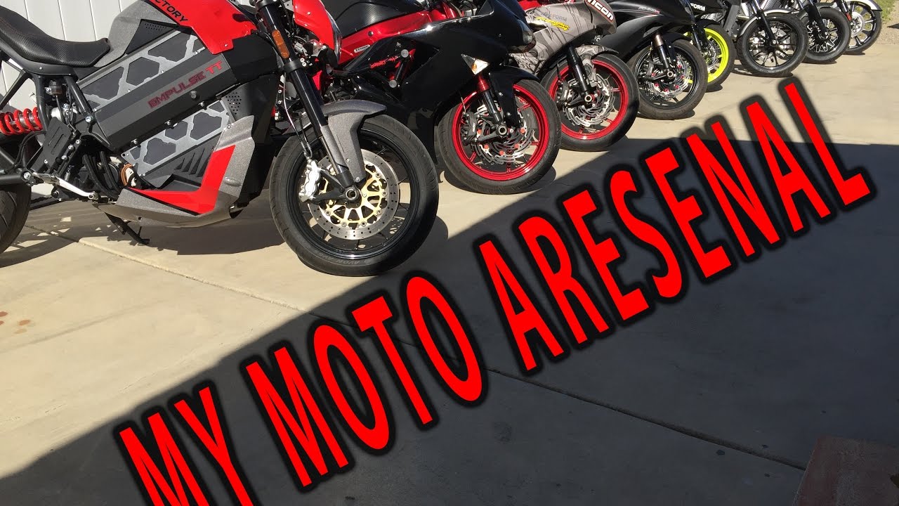 MY MOTO ARSENAL - YouTube