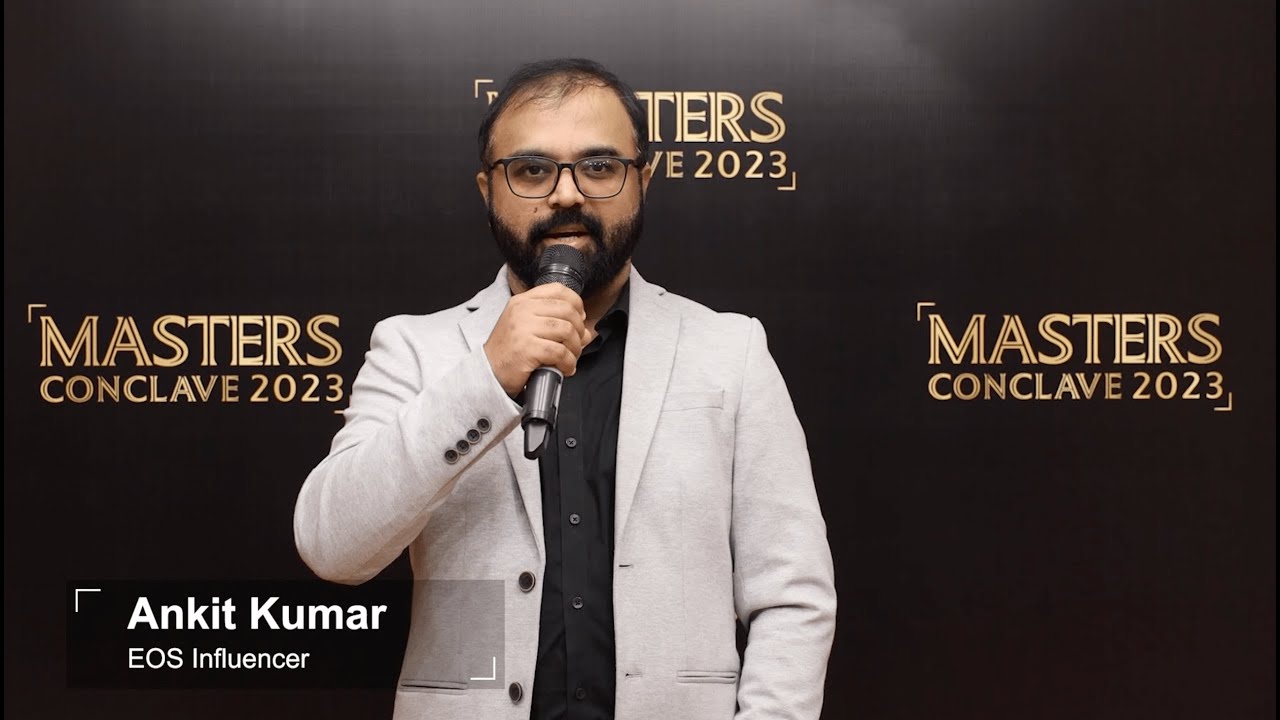 Ankit Kumar's experience at the Masters Conclave 2023 in Goa - YouTube