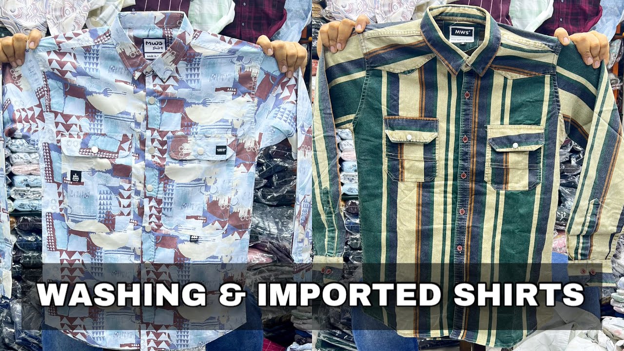 Washing Double Pocket,Rfd,Imported Shirts Manufacturer / MWS SHIRTS ...