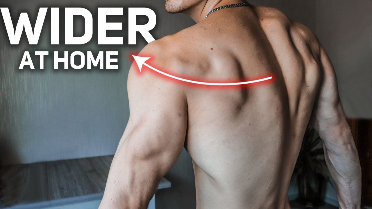 HOW TO GET WIDE SHOULDERS AT HOME 🔥 ( LOOK AT MY СRAZY RESULT ) - YouTube