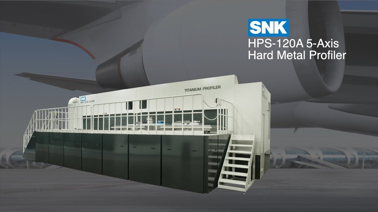 SNK HPS-120A 5-Axis Hard Metal Profiler - YouTube
