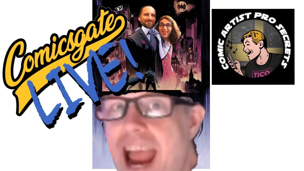 COMICSGATE Live! IS WOKE DEAD in 2023? Efapping Perch v. Sean Gordon Murphy! - YouTube