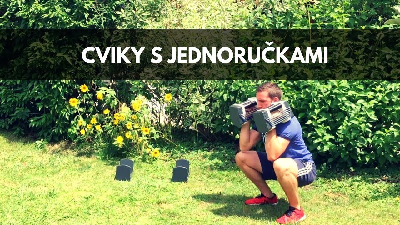 Cviky s jednoručkami - 6 SUPER CVIČENÍ NA CELÉ TELO! - YouTube