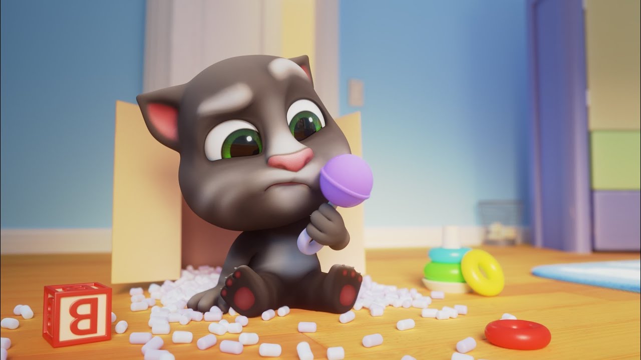 My tom ka purple lolipop |My talking tom and friends |My talking tom 2 ...