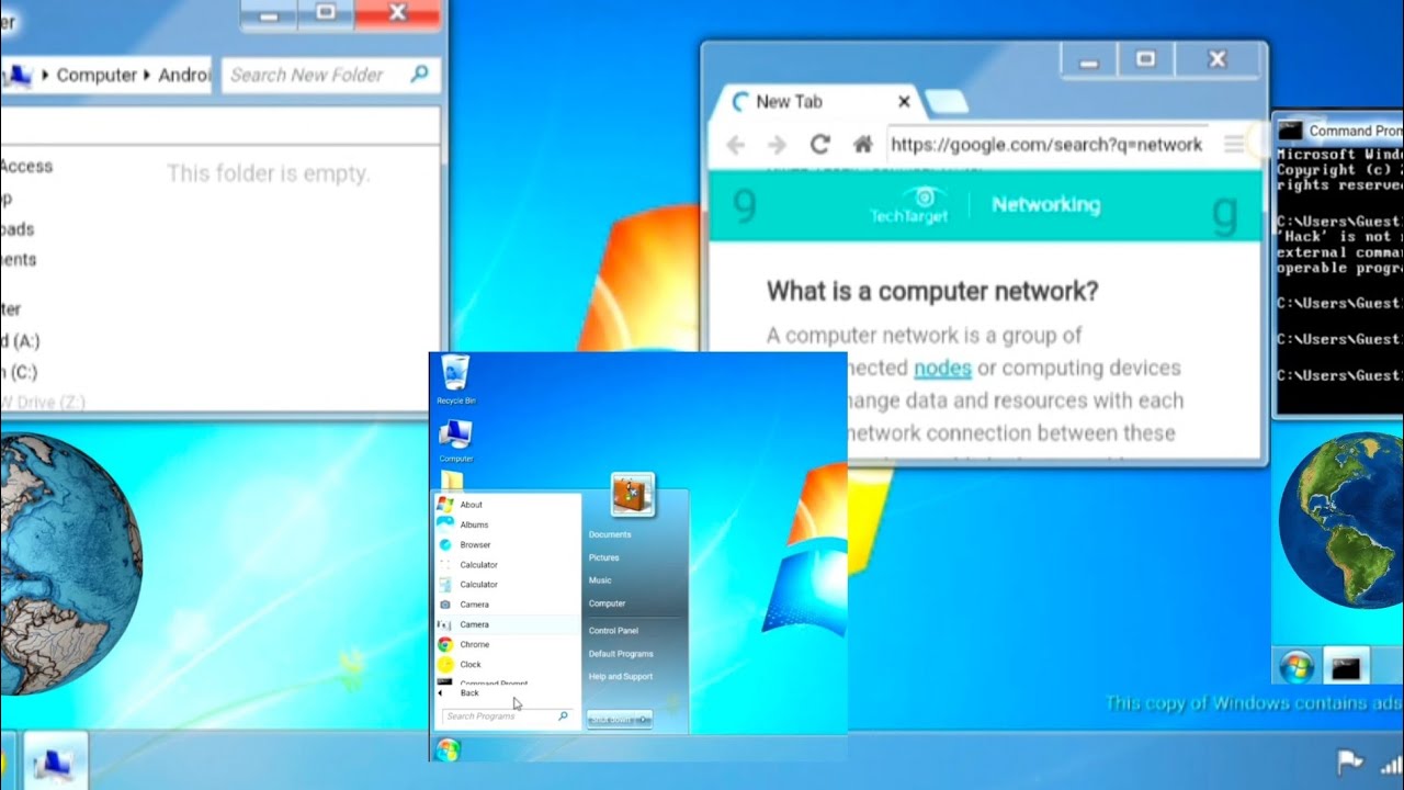 easily mobile in pc - YouTube