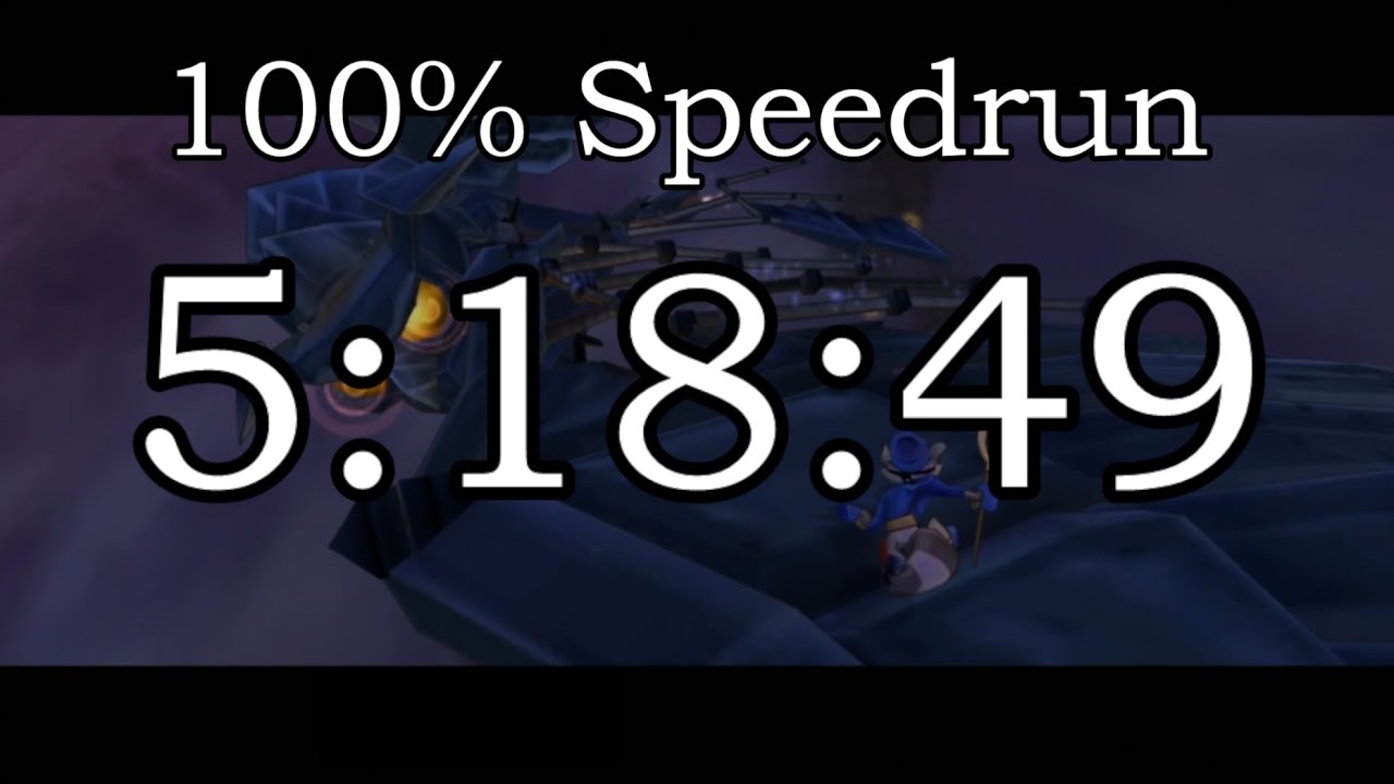 Sly 2 100% Speedrun in 5:18:49 - YouTube