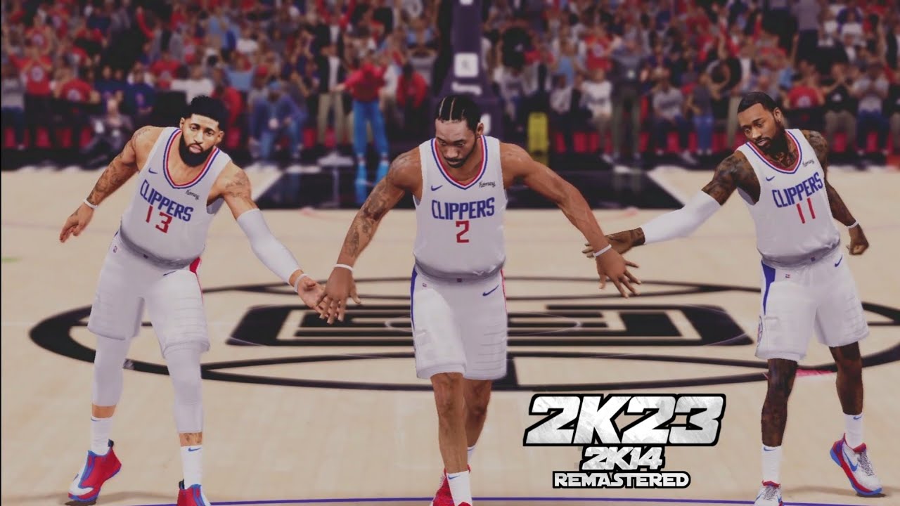 NBA 2K14 - 2K23 MOD Brooklyn Nets vs LA Clippers Uncut Gameplay | NBA ...