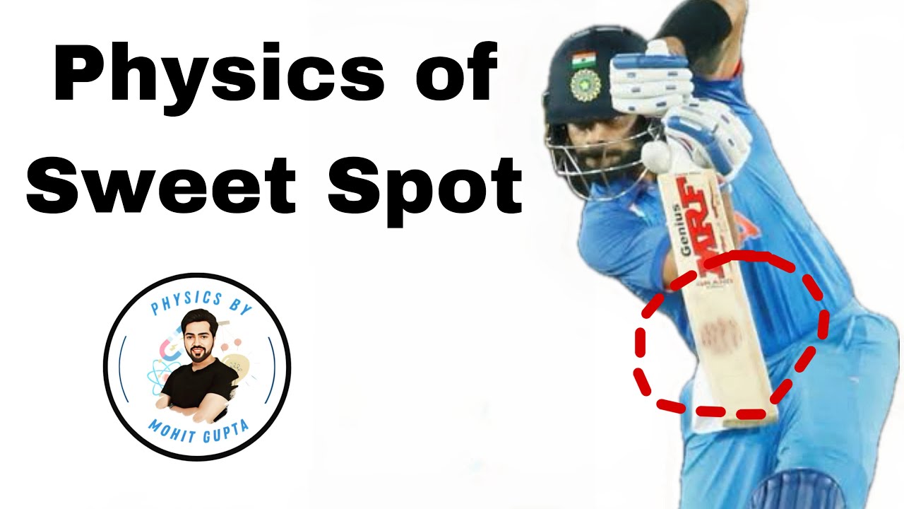 Physics Behind Sweet Spot of Bat-Rotational Motion - YouTube