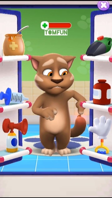 My talking Tom injury tail🤕|my tom#funny #youtubeshorts #trending # ...