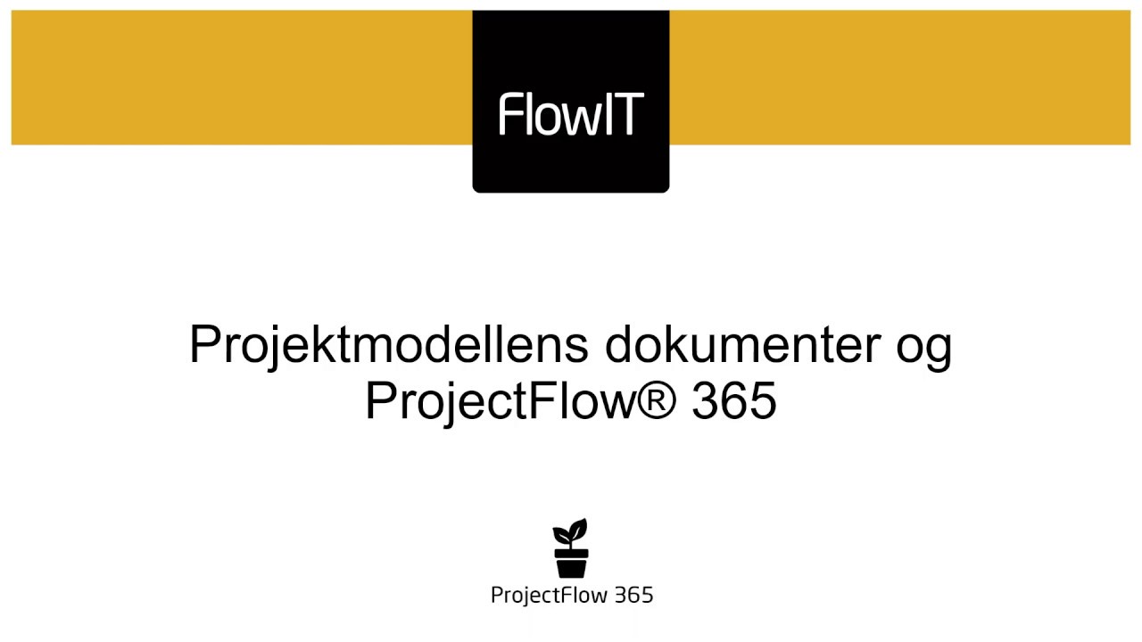 Dokumenter i ProjectFlow 365 - YouTube