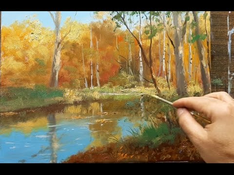 Осенний пейзаж Autumn landscape Vugar Mamedov - YouTube