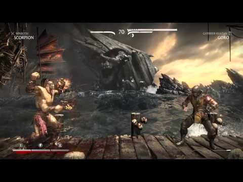 Mortal Kombat X ( Scorpion VS Goro )
